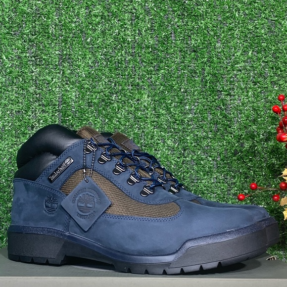 Timberland | Shoes | Timberland Mens Waterproof Field Boot Navy | Poshmark